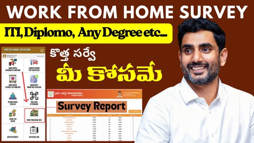 AP WFH Survey 2025 ప్రారంభం – పూర్తి ప్రక్రియ & రిపోర్ట్